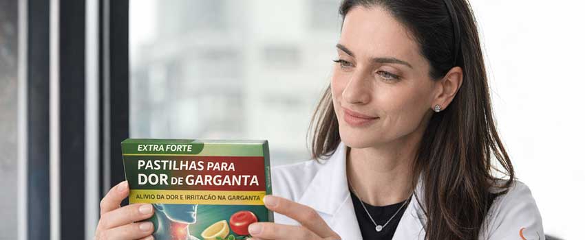 Posso usar Pastilha para aliviar a Dor de Garganta? - Clínica Garrafa